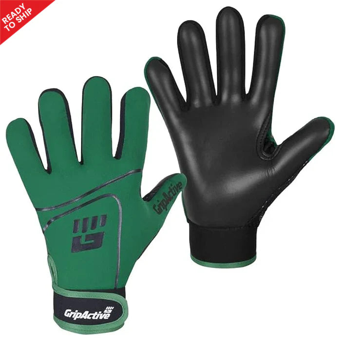 Premium Gaelic Football Gloves - Green– Grip Active Store